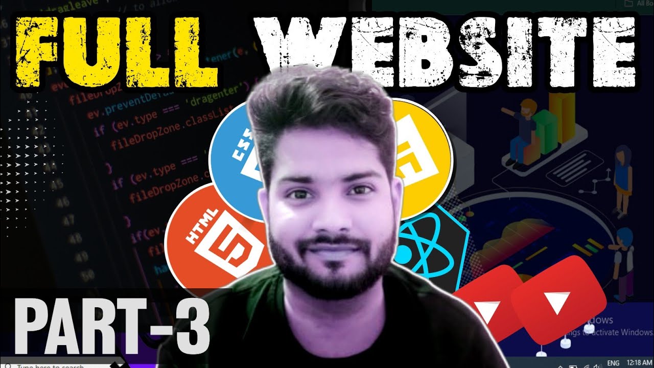 Website Development Part 3 π₯ Full Website Design Webdevelopment Codedynamo2456 Coding