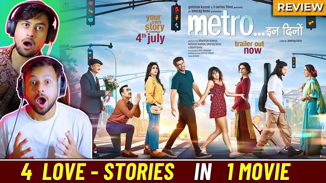 Metro…In Dino - Official Trailer Reaction |Aditya Roy, Pankaj T ...