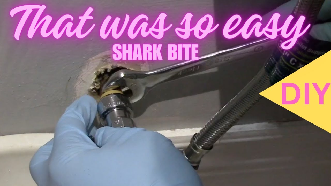 How to remove shark bite without special tool. #diy - YouTube