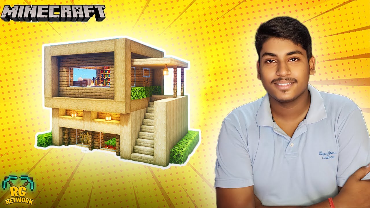 MAKING MY FIRST HOUSE IN RG SMP | MINECRAFT LIVE 24/7 PUBLIC SMP - YouTube