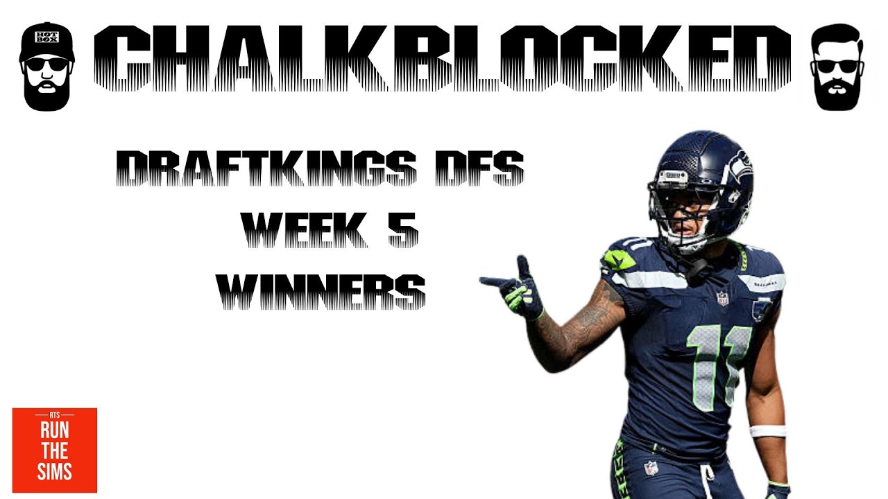 ChalkBlocked: NFL DFS Winners for Week 5 - YouTube