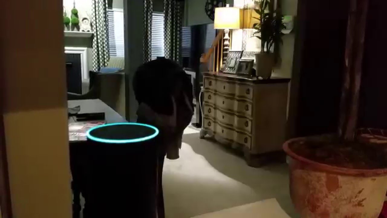 Amazon Echo 'Alexa' demo with WINK smart hub and zwave switch - YouTube