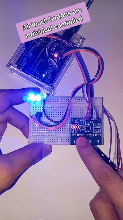 how to use touch sensor with Arduino #ai #robotics #arduinoprojects #experiment - YouTube