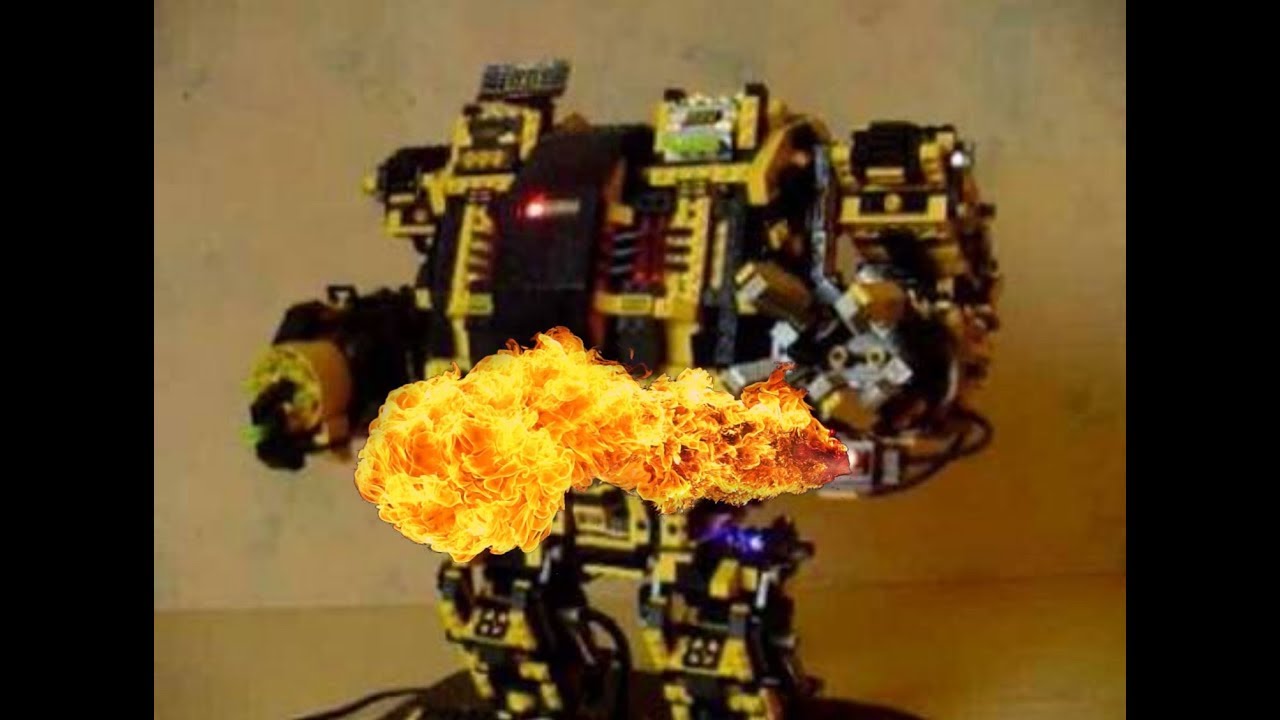 Alien killer robot(brick film) - YouTube