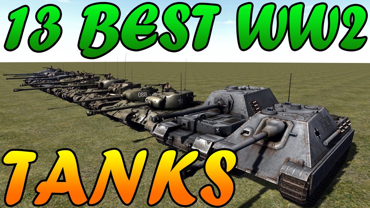 Men of War Assault Squad 2 - 13 WW2 Best Tanks Battle - Editor Scenario ...