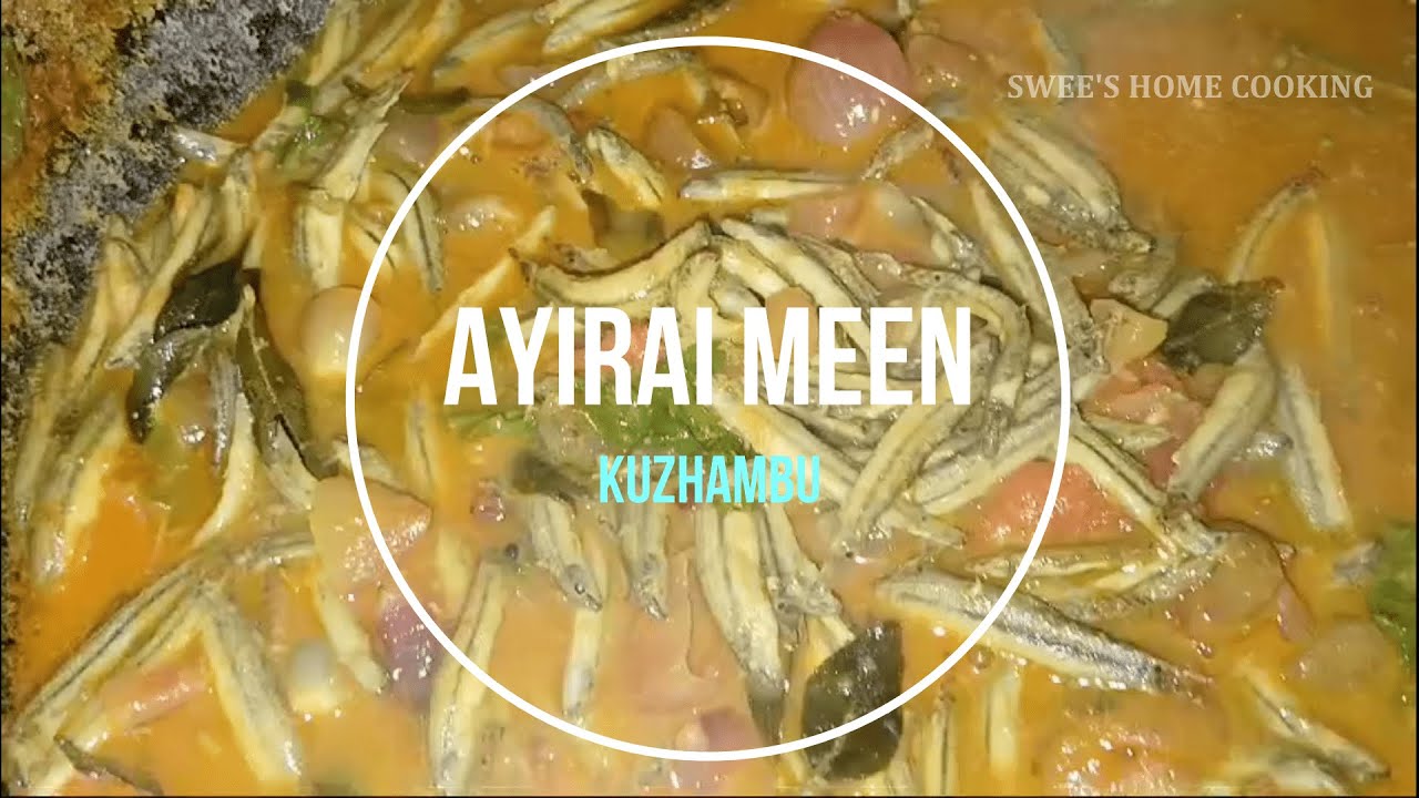 Ayirameen Kuzhambu | Tiny Fishes Curry | Spiny Loaches Curry | Fish ...