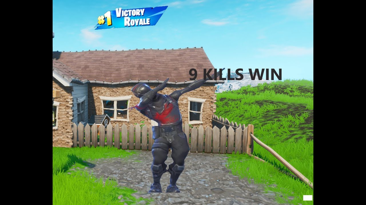 9 KILL GAME FORTNITE SQUAD - YouTube