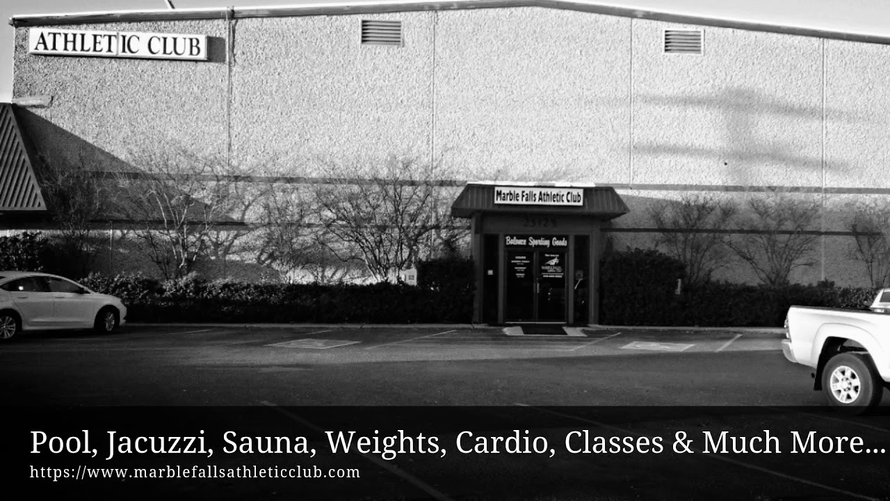 Marble Falls Athletic Club - The Biggest Gym In Marble Falls, TX - YouTube