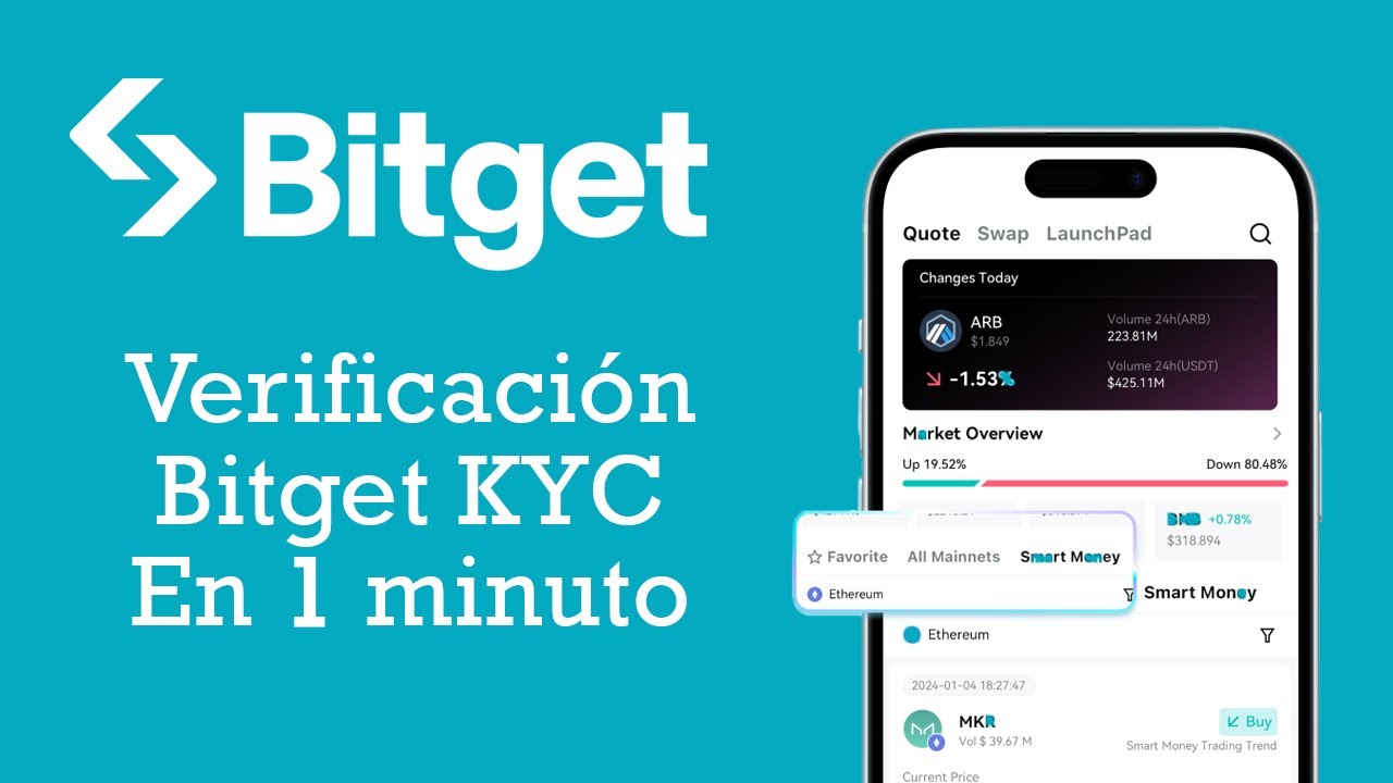 Cómo verificar tu cuenta | Verificación Bitget KYC en 1 minuto 2024 ...