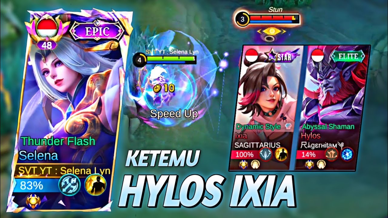 KETEMU HYLOS IXIA COMBO MERESAHKAN Build Top Global Selena MLBB - YouTube