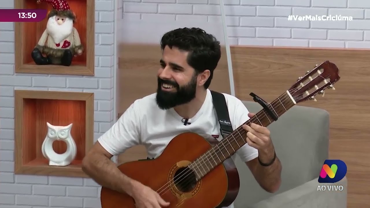 Músico Tiago Jorge anima a sexta-feira do Ver Mais