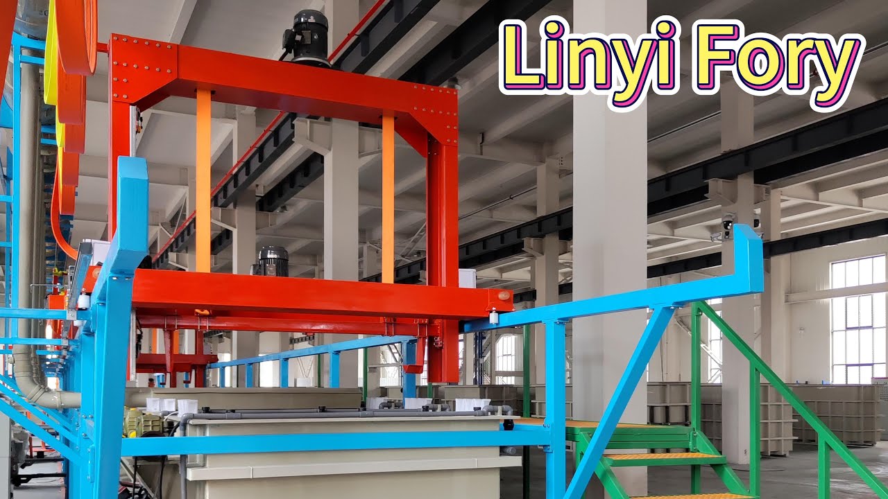 Fully automatic barrel and rack plating machine #electroplating #machine - YouTube