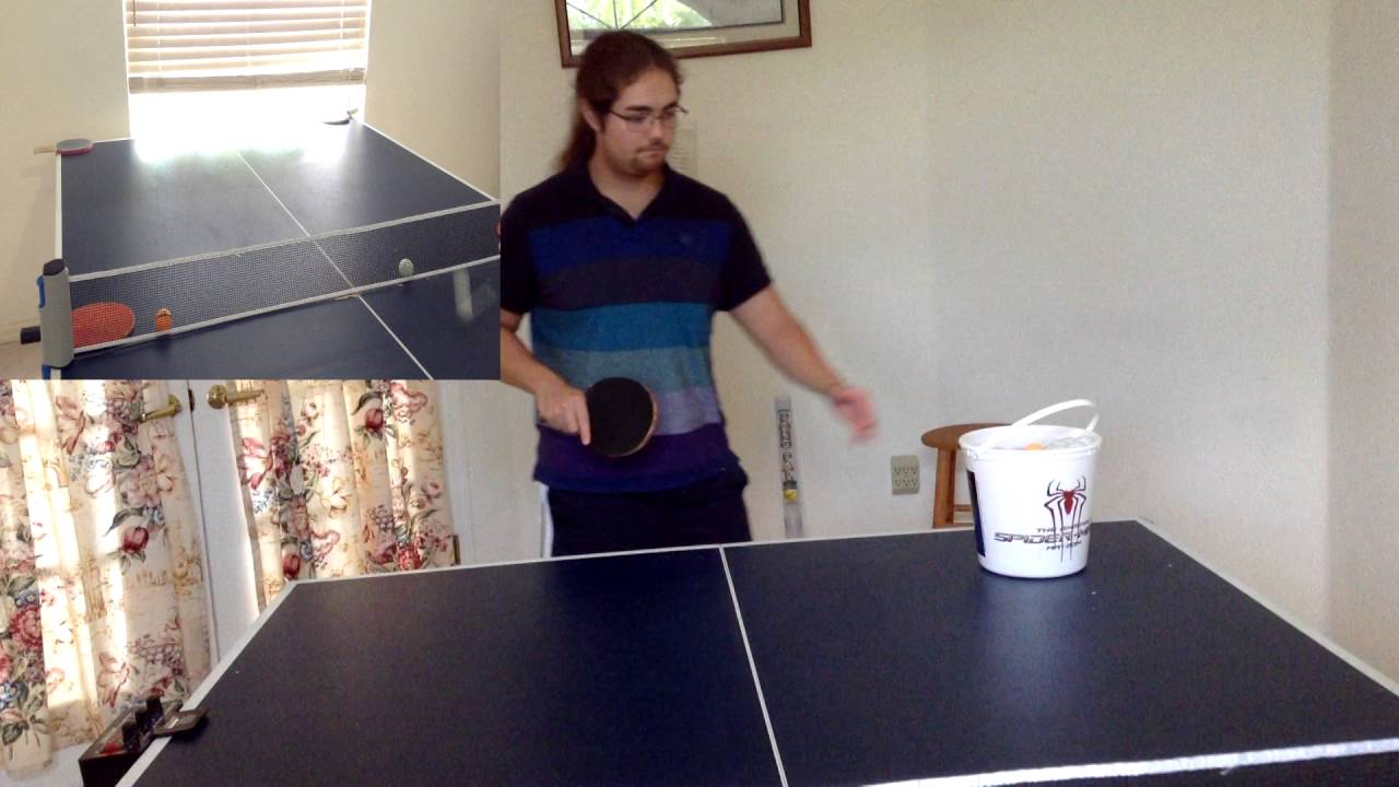Ping Pong Backspin Serves - YouTube