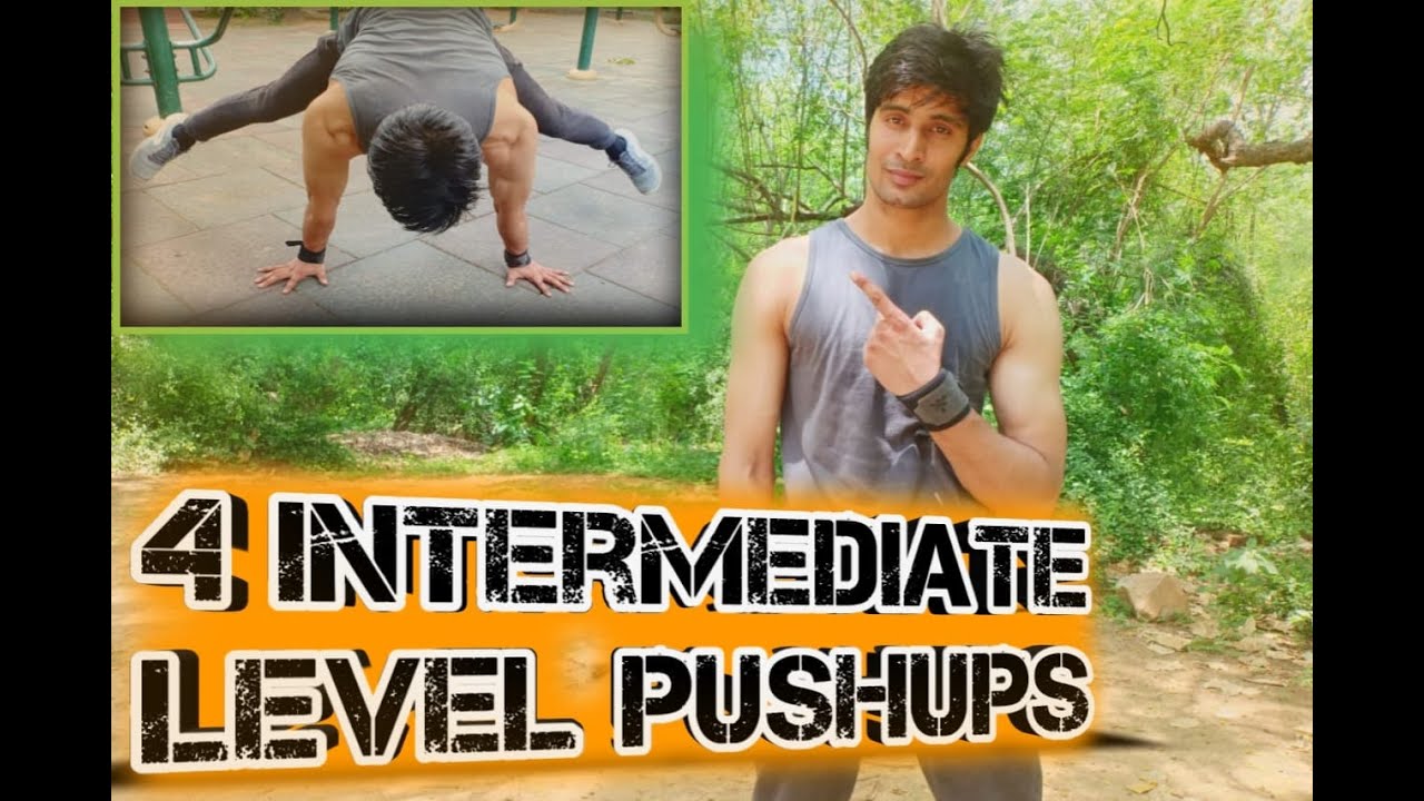 4 Intermediate Level Push ups - YouTube