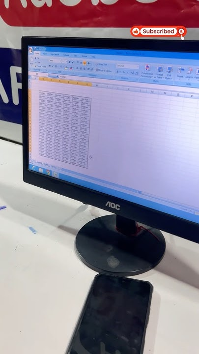 How to Enter Same Data in Multiple Cells in Microsoft Excel - YouTube
