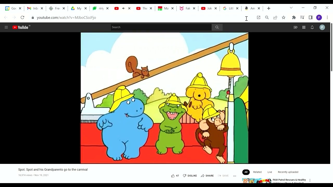 Spot and his Grandparents go to the carnival (1997), but it's Little ...