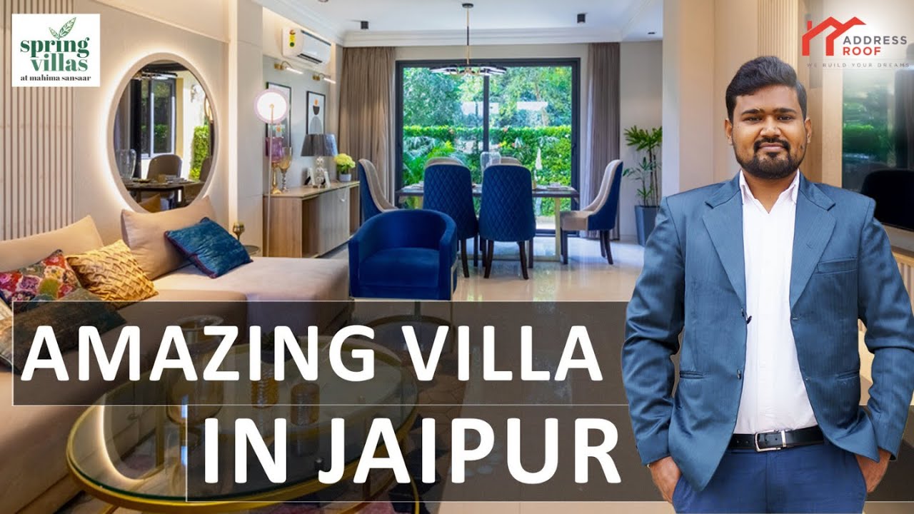 3, 4 & 5 BHK Ultra Luxury Villas in #jaipur | Best Gated Society In ...