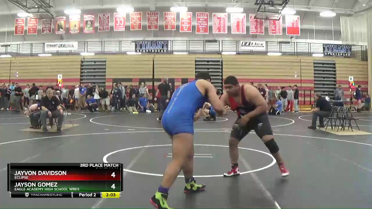 Junior Men 285 Jayvon Davidson Eclipse Vs Jayson Gomez Eagle Academy ...