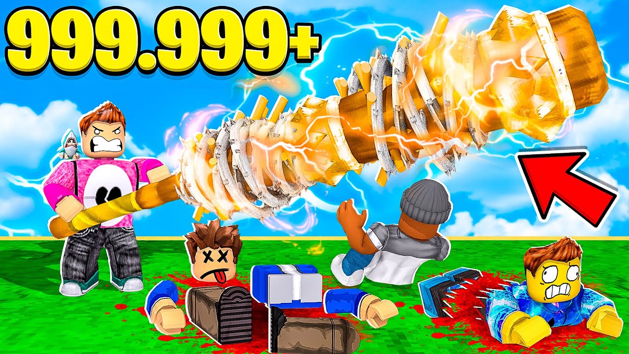 APLASTO a TODOS con mi SUPER BATE GIGANTE | Bat Simulator Roblox - YouTube