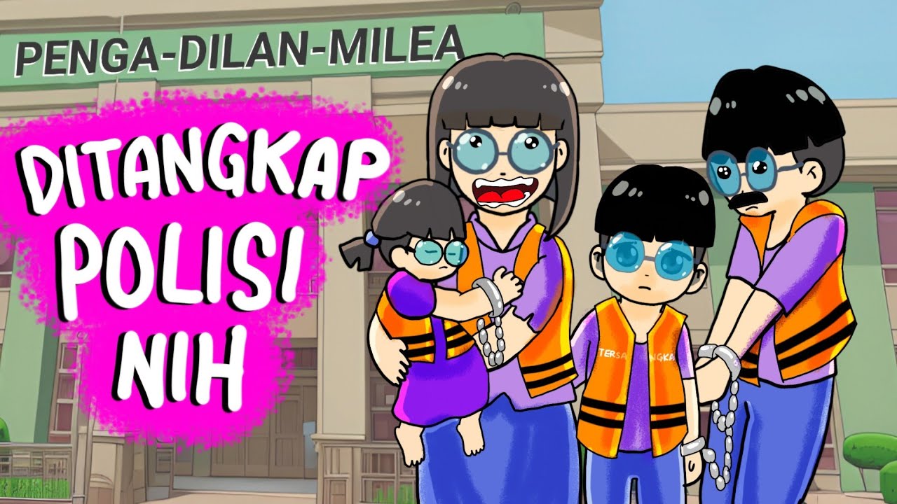 Part 4 / Tamat - Keluarga Kaya Raya Akhirnya Di Penjara 😀 #KARTUNLUCU ...