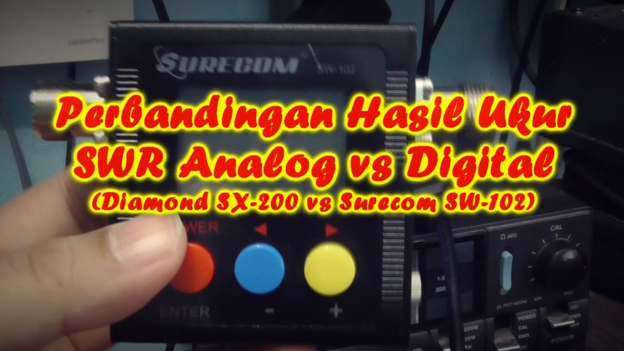 Jangan Beli SWR Digital Surecom SW 102 Sebelum Nonton Video Ini - YouTube