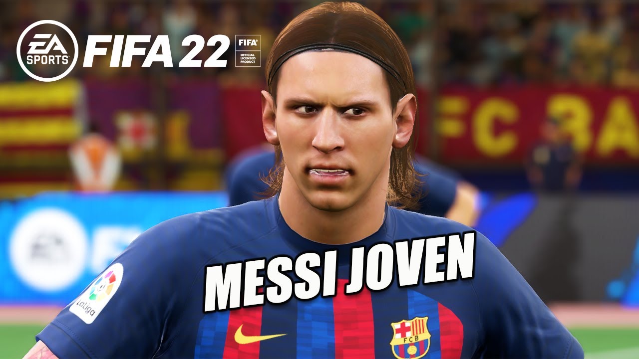 Como Instalar A Lionel Messi Joven En Fifa 22 Youtube