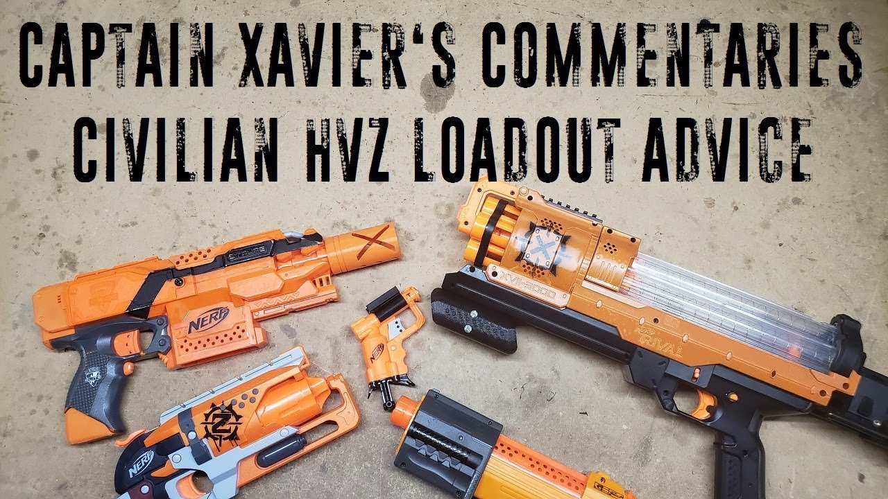 The Captain's Commentaries - Civilian HvZ Loadout Advice - YouTube