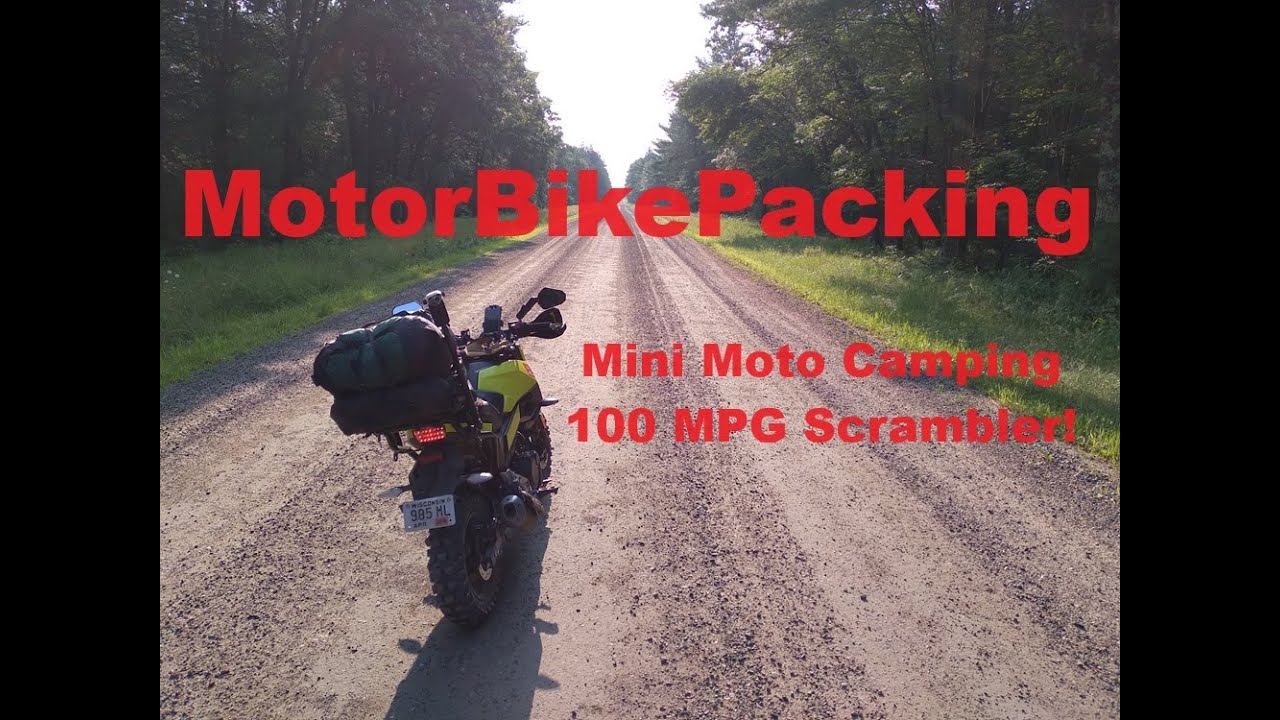 EASY ADV Motorcycle Camping | Mini Moto S24O - YouTube