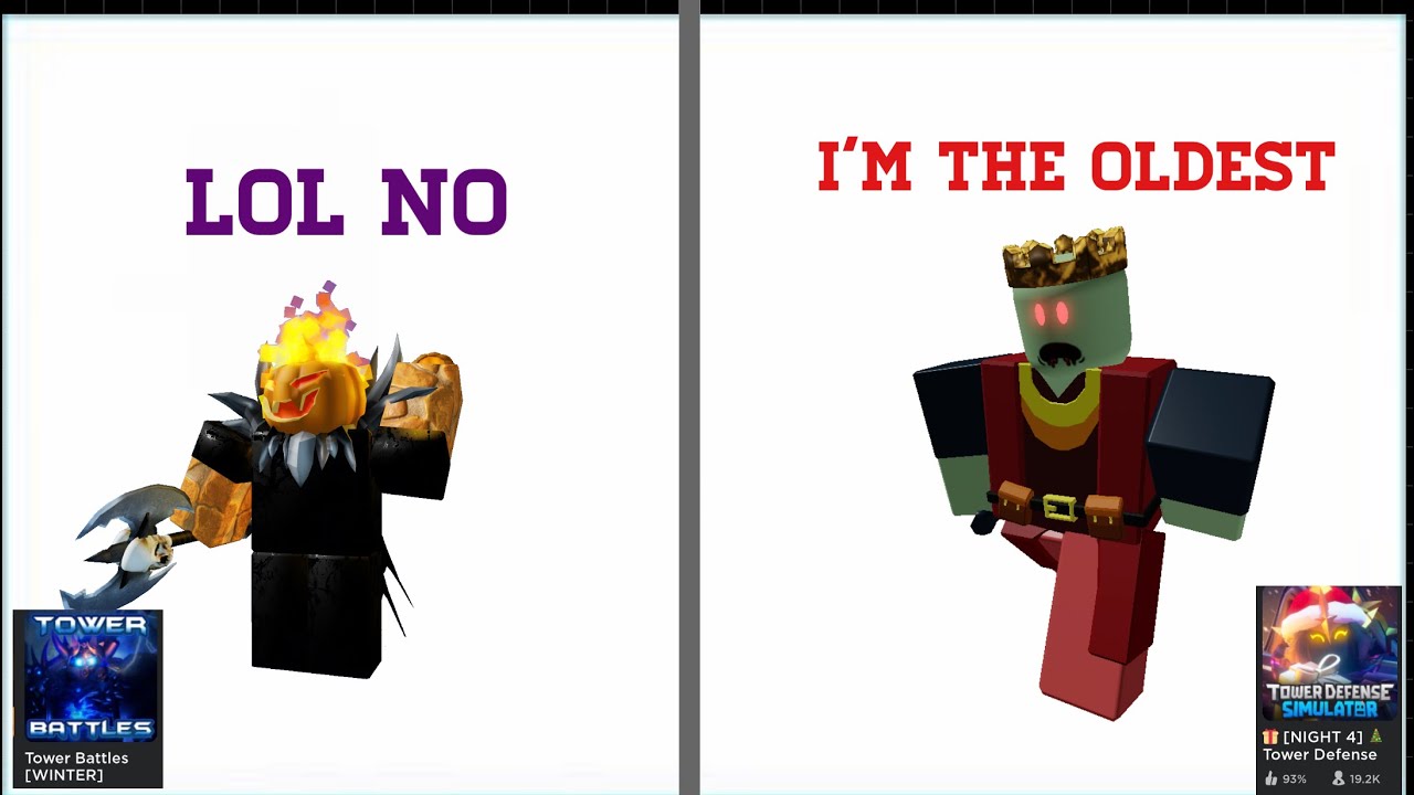 Oldest tower defence event bosses (TDS MEME) - YouTube