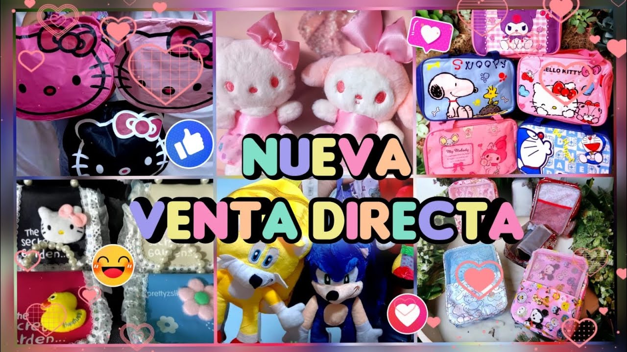 Llegó Nuestra Venta Directa 🎀Muchos productos de Kitty😁Bolsas, Llaveros ...