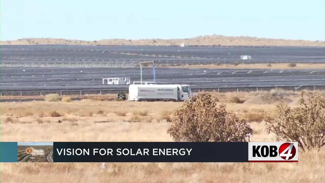 Rio Rancho cuts ribbon on new solar farm - YouTube