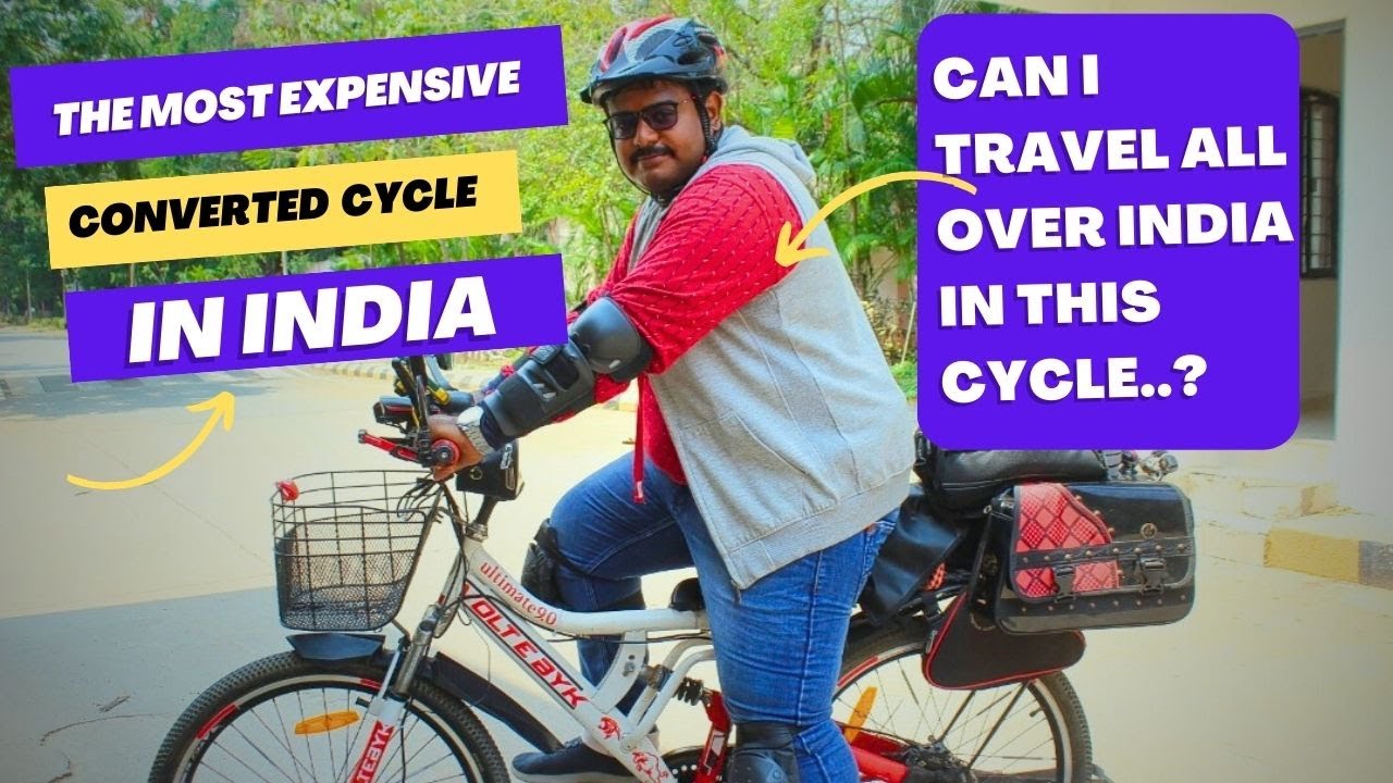 THE MOST EXPENSIVE ELECTRIC CONVERSION CYCLE IN INDIA - YouTube