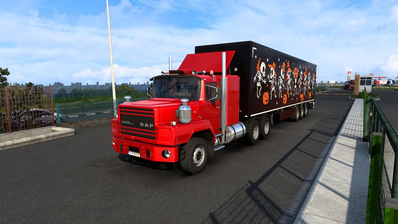 Euro Truck Simulator 2 [1.48.5]. DAF NTT. Capitan_JodePartidas de Ruteo ...