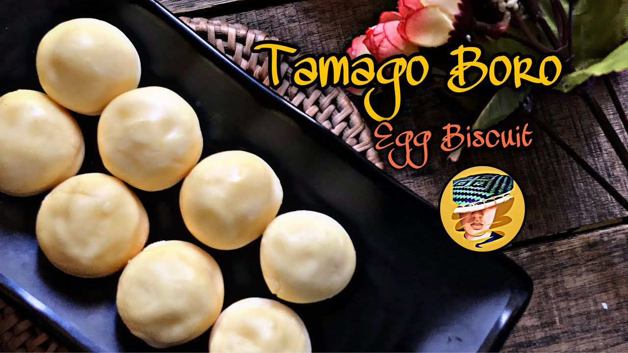 Tamago Boro |Egg biscuit with only 3 ingredients! - YouTube