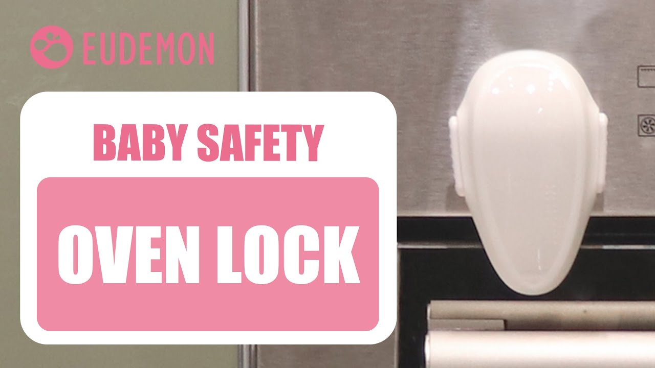 EUDEMON Baby Safety Oven Front Door Lock Installation & Use - YouTube