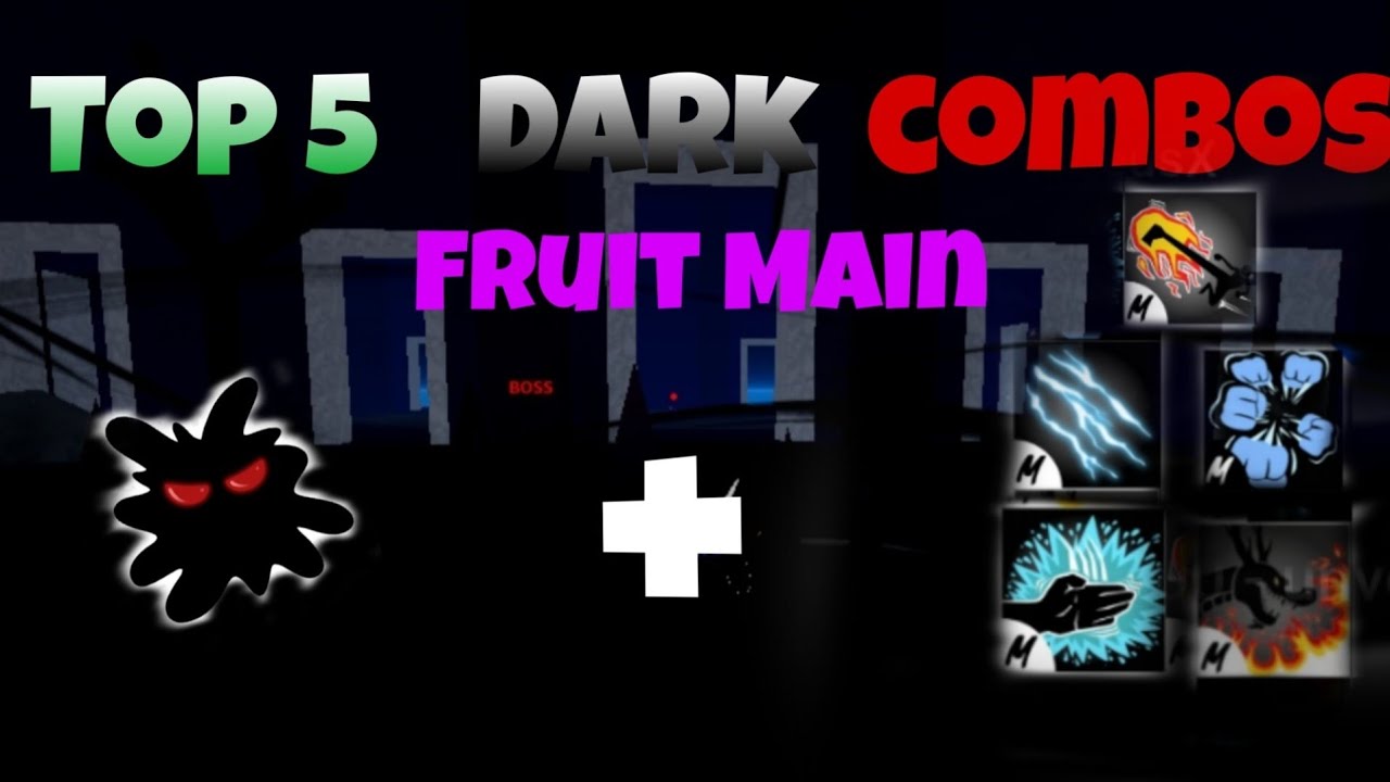 Top 5 Dark 1 Shot Combos With All Melee (Blox Fruits) - YouTube