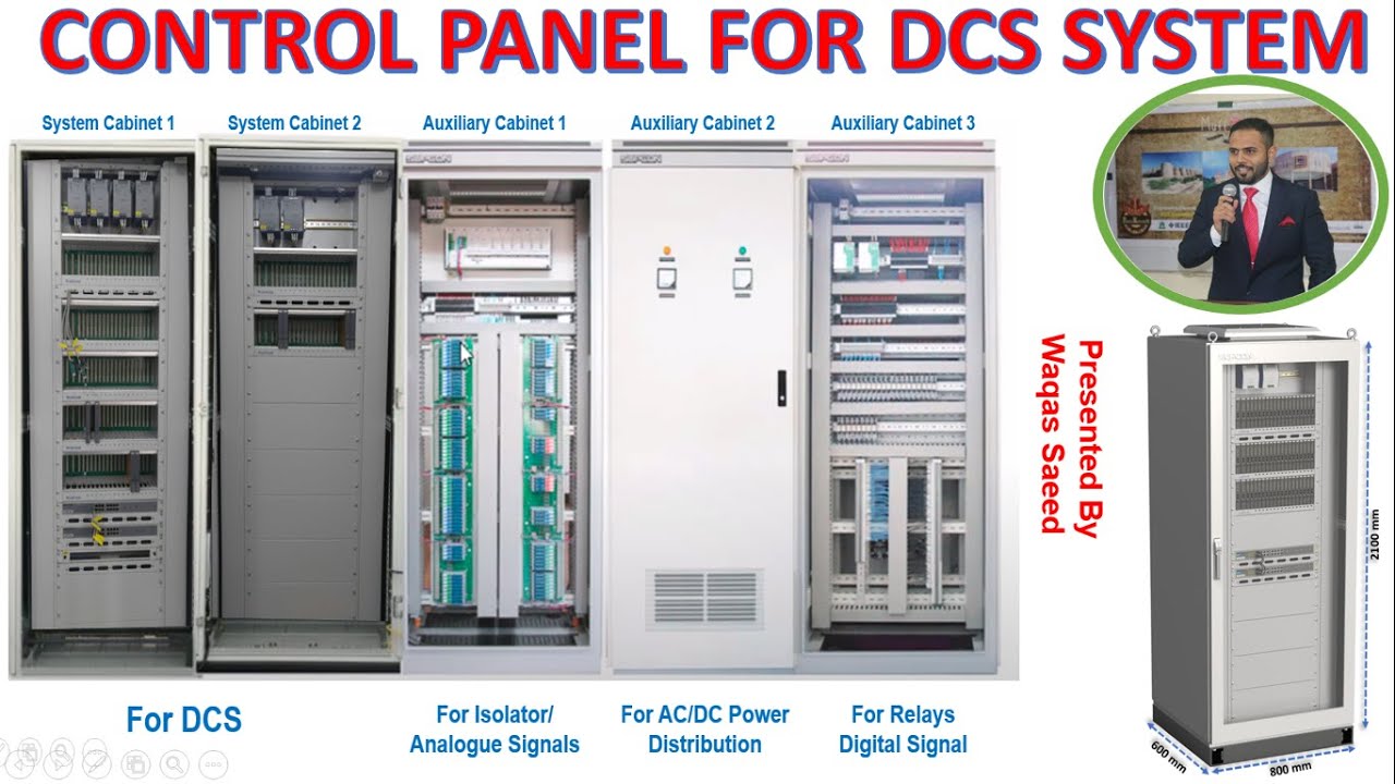 Lec02 Control Panel of DCS SYSTEM- SUPCON JX-300XP ( System cabinet and ...