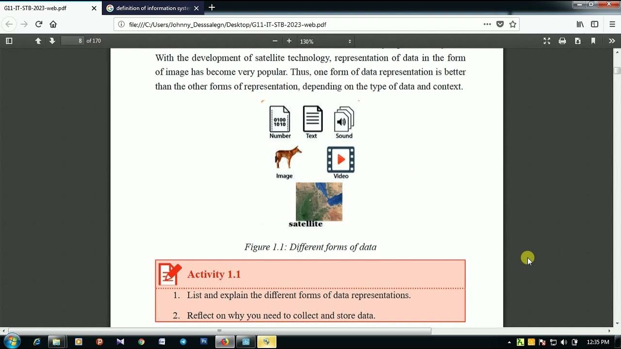 New curriculum IT Grade 11 Student Text BookTutorial || አዲሱ ካሪኩለም የ11ኛ ...