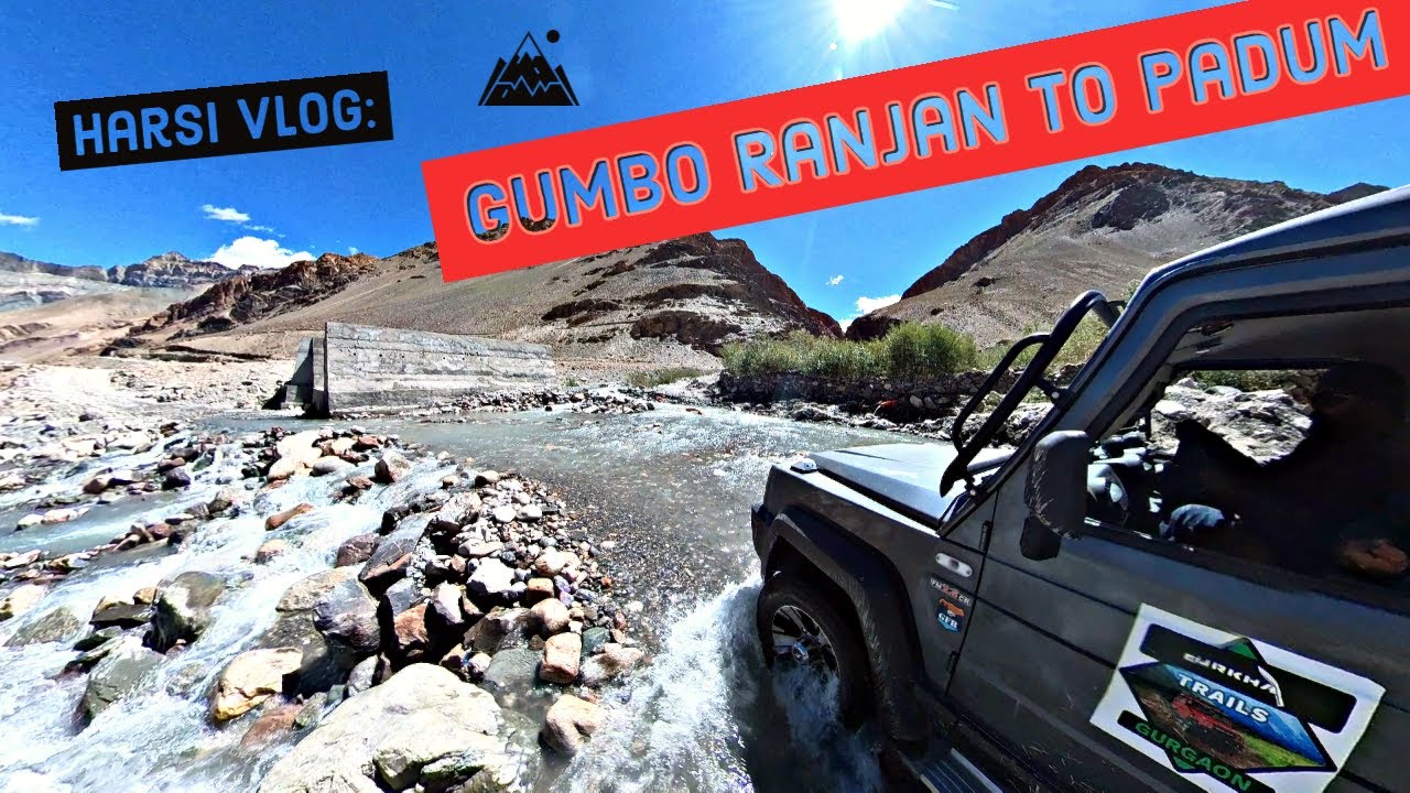 Gumbo Ranjan to Padum - Ladakh Trip 2022 - Video 5 #padum #gumboranjan ...