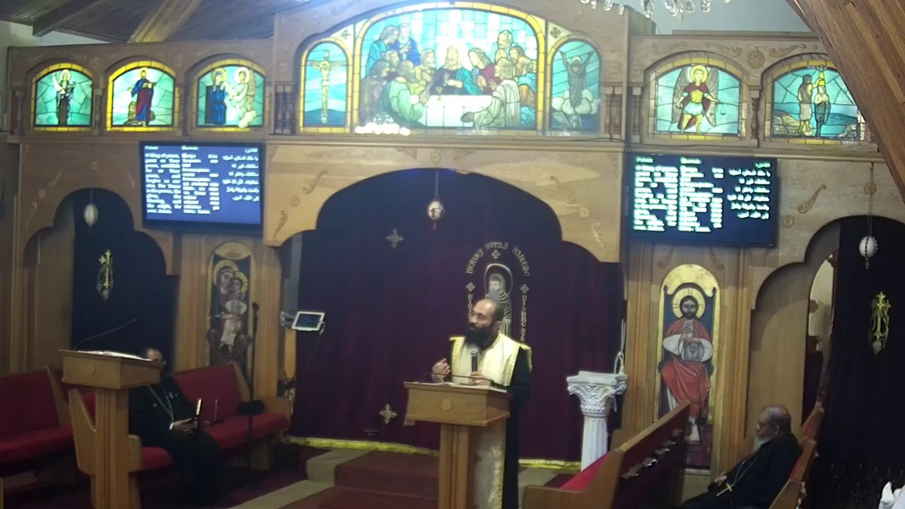 Wednesday vesper 08/14/2019 with Fr. Jonah Labib - YouTube