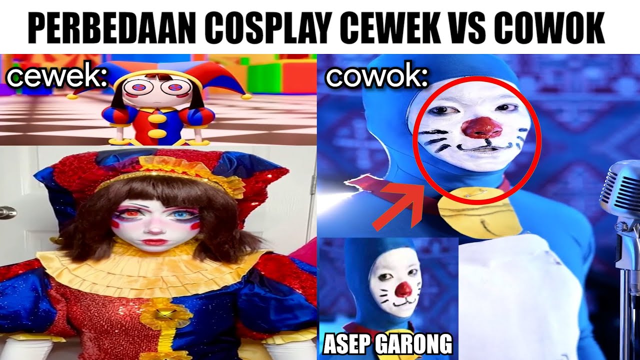 Cowok Ketika Cosplay...💀 - YouTube