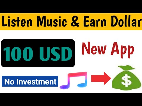 New USDT Earning App 2022 || Listen Music & Earn Dollar || Without Investment || 100% Legit app