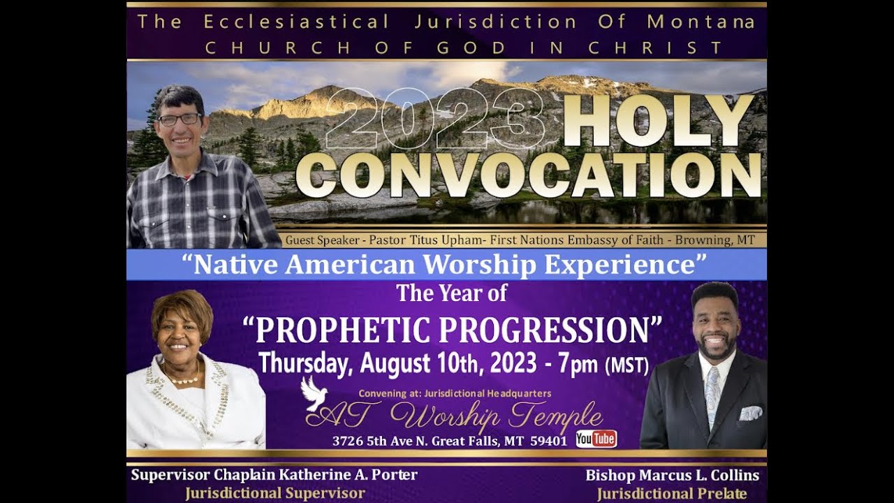 2023 Holy Convocation Native American Day Thursday Service: The Year of ...