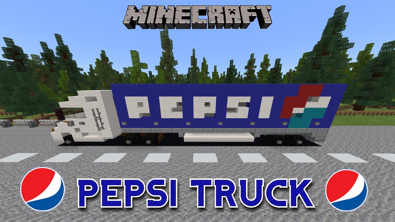 Minecraft: Pepsi Truck | Tutorial - YouTube