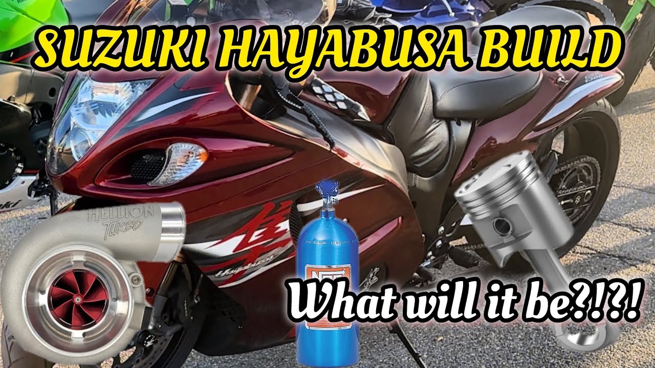 Building a race Suzuki Hayabusa | first ever in the United States!| NEW ...
