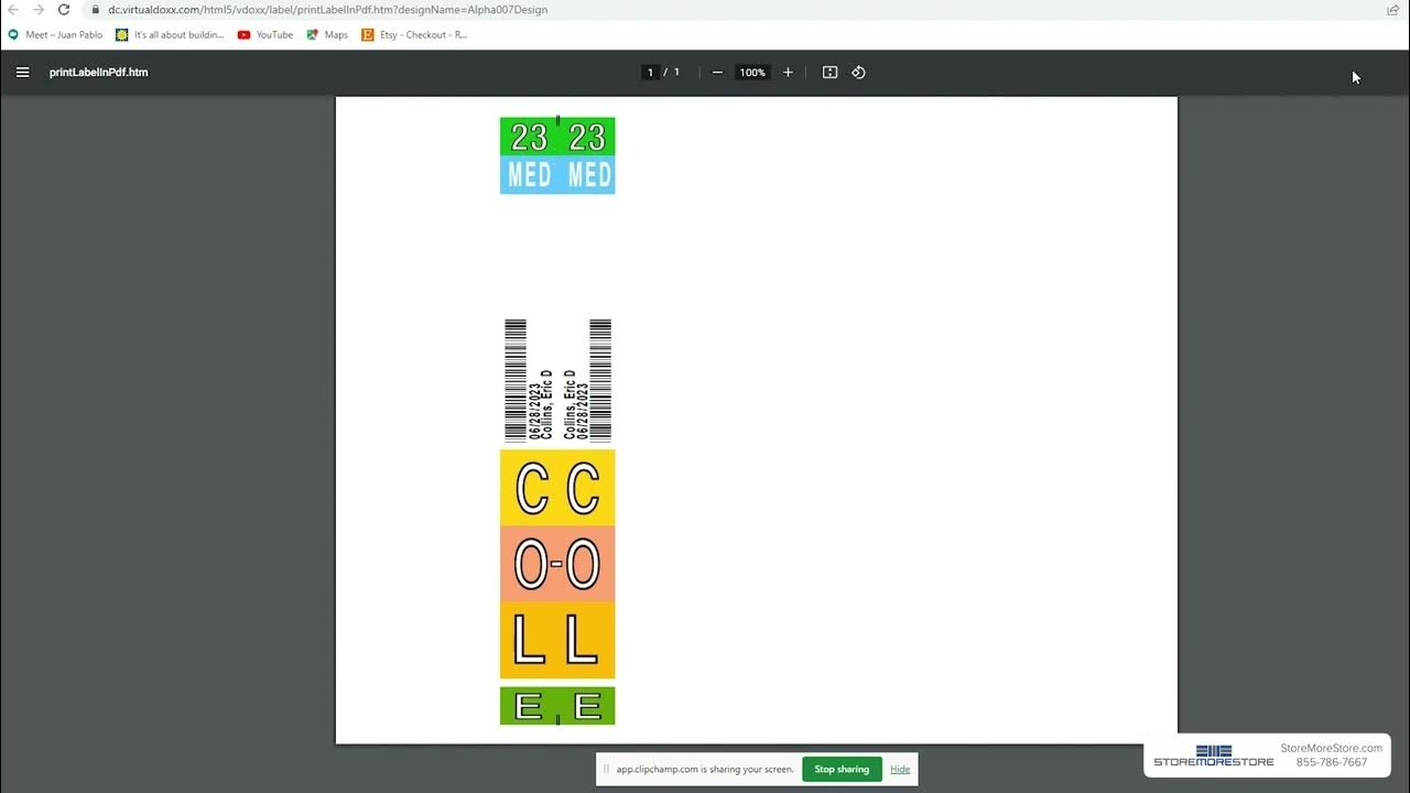 ColorBar Labeling System Alternative Training - YouTube