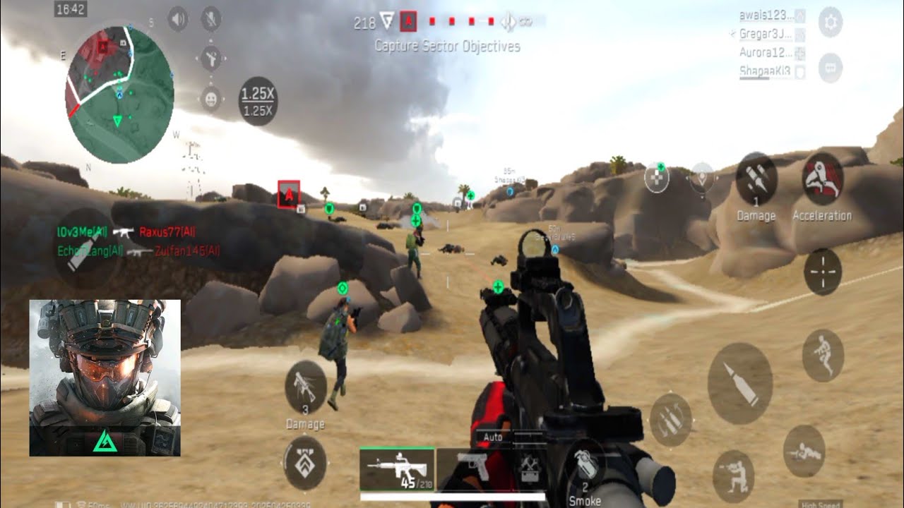 "Delta Force vs Enemy Army! Epic Large-scale battle)" - YouTube