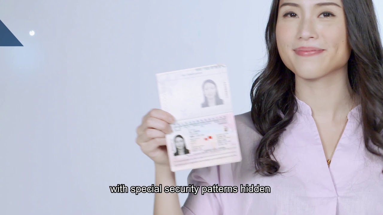 The Next Generation Electronic Passport 【security Features】 Youtube