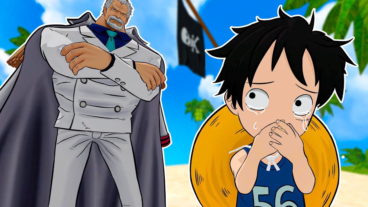 E se o Luffy fosse TREINADO pelo GARP no One Piece VR? - YouTube