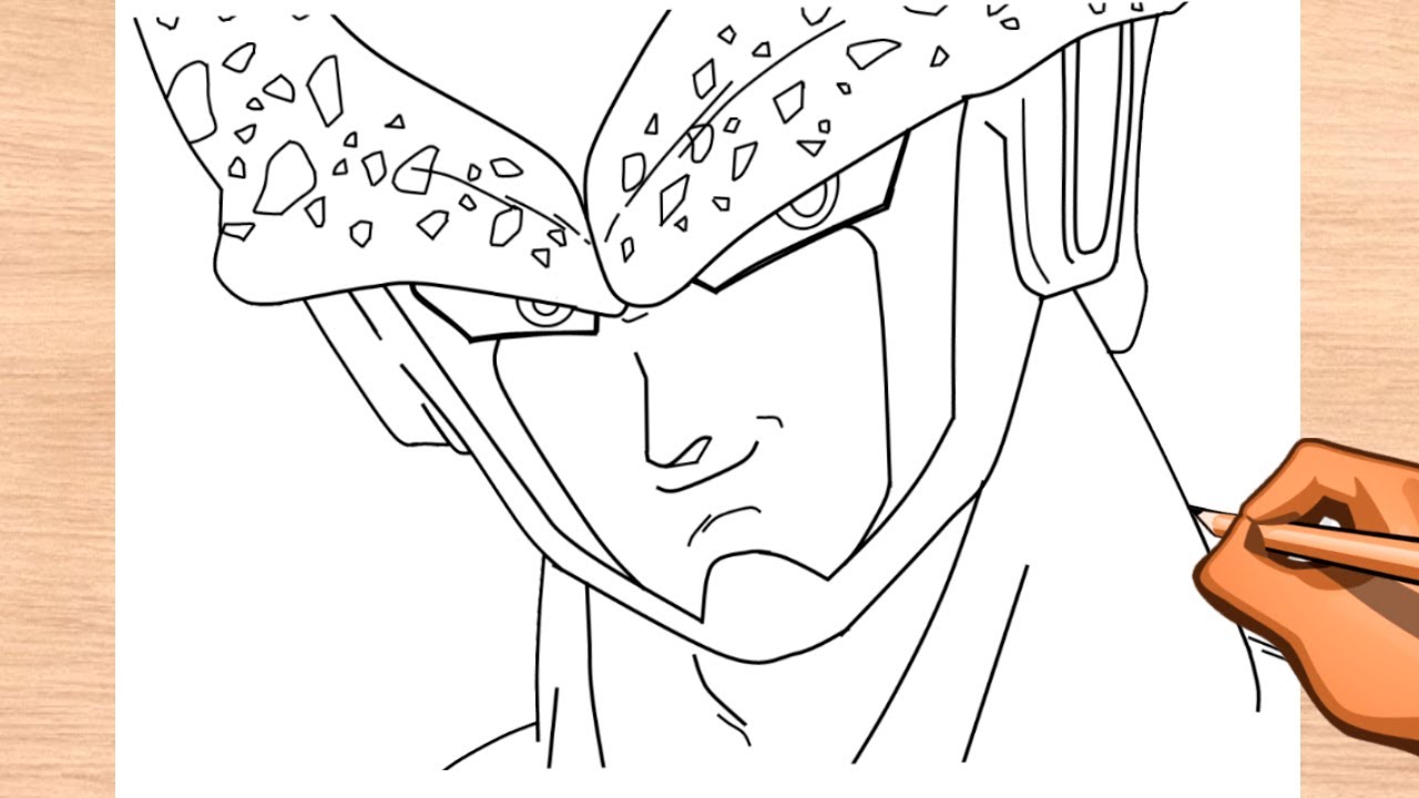 How to Draw Perfect Cell easy - Drawing Step by Step - YouTube